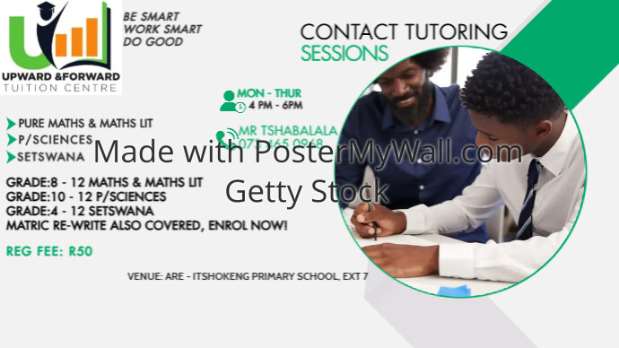 Upward and forward poster | PosterMyWall