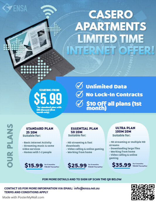 Web Hosting Flyer | PosterMyWall