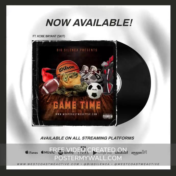 "New Single" NEW ALBUM RELEASE PROMO AD | PosterMyWall
