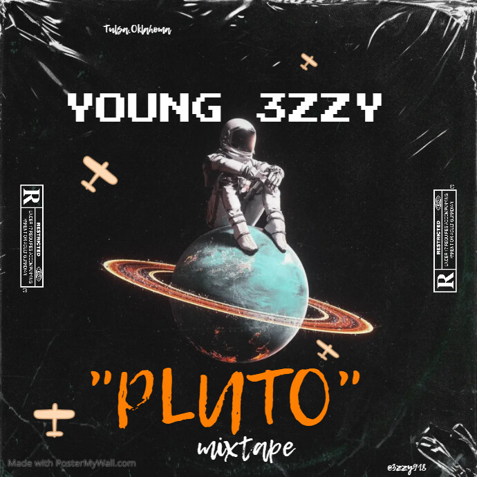 Simple Album Cover music art trap mixtape rap | PosterMyWall