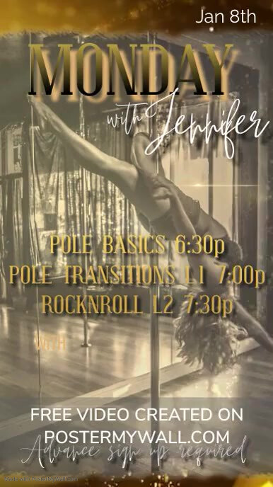 Copy of jen mondays (1) | PosterMyWall