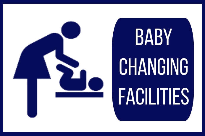 Baby Changing Facilities Sign Poster Template | PosterMyWall