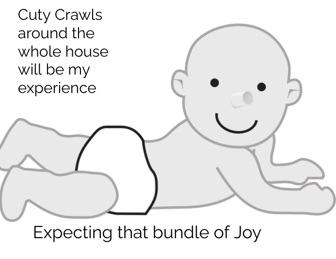Baby Crawls Template | PosterMyWall