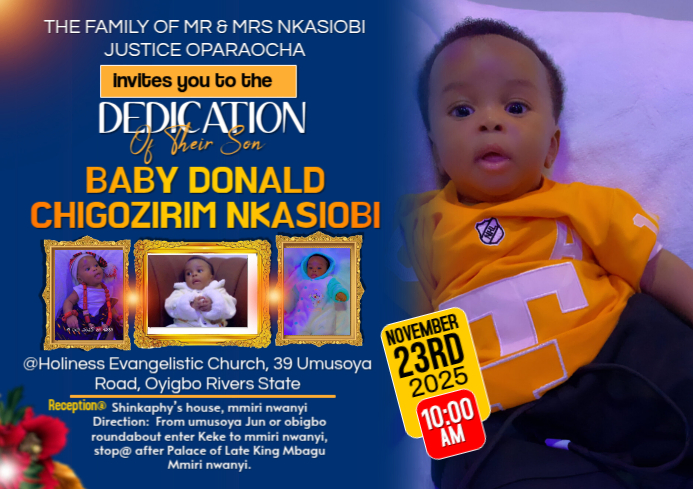 Baby Dedication Flyer Template | PosterMyWall