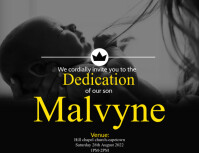 baby dedication flyer template | PosterMyWall