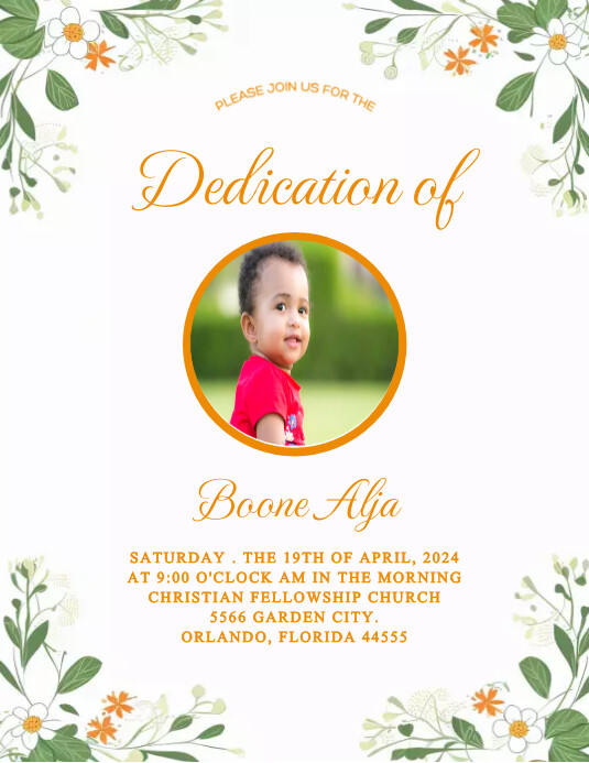 Baby Dedication Ceremony Script