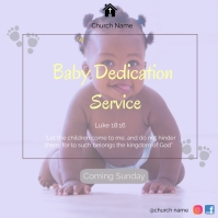 Baby Dedication Template | PosterMyWall