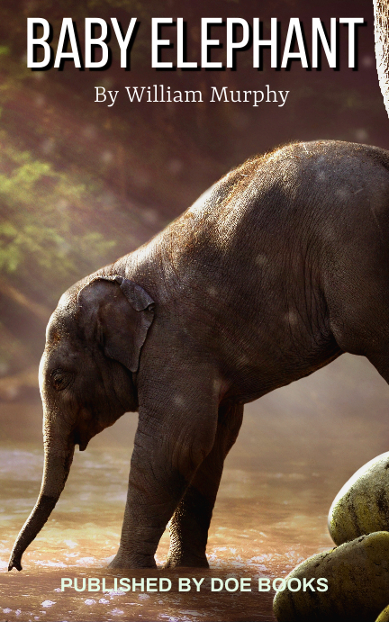 Baby elephant Kindle book cover Template | PosterMyWall