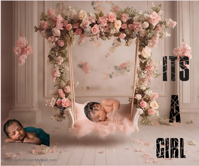 Baby girl Template | PosterMyWall