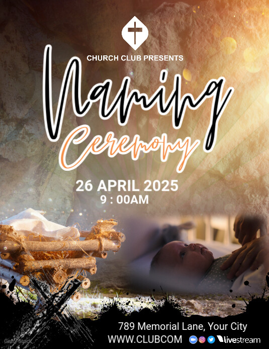 Copy of Baby Naming ceremony cradle namkaran barsa event invitation ...