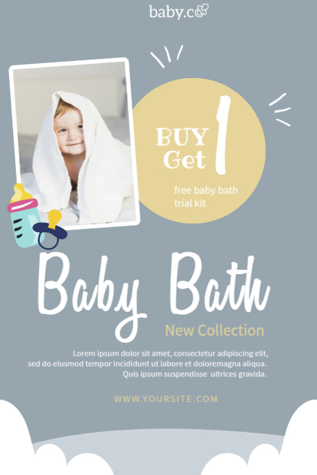 Baby Shop Poster Template | PosterMyWall