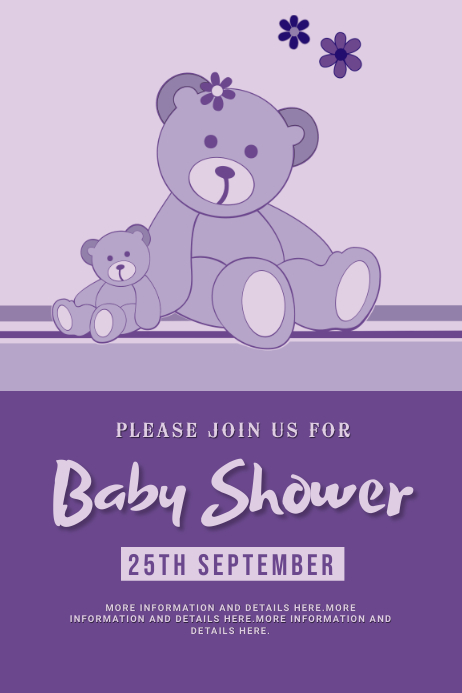 Baby shower,baby announcement Template | PosterMyWall