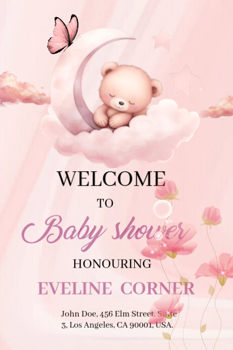 Baby shower ads Template | PosterMyWall