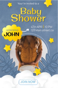 Green Baby Shower Template | PosterMyWall