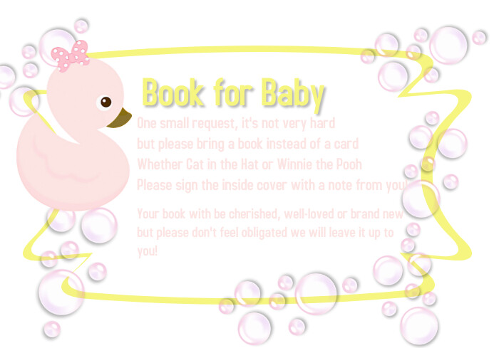 Plantilla de Baby Shower Baby Book | PosterMyWall