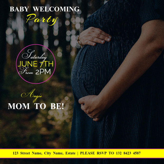 Baby shower Template | PosterMyWall