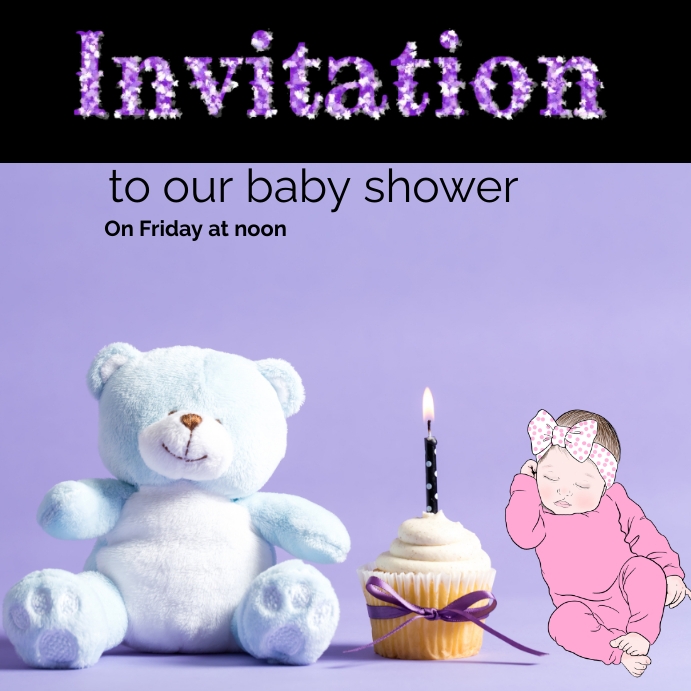 Baby shower Template | PosterMyWall