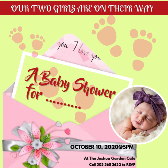 baby shower Template | PosterMyWall