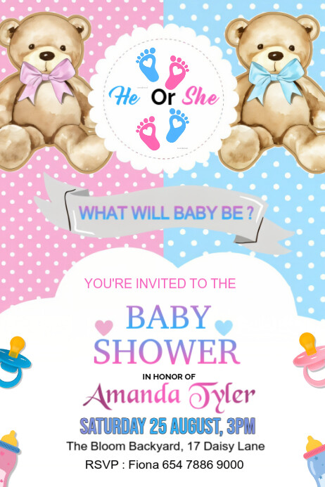 Baby shower Template | PosterMyWall