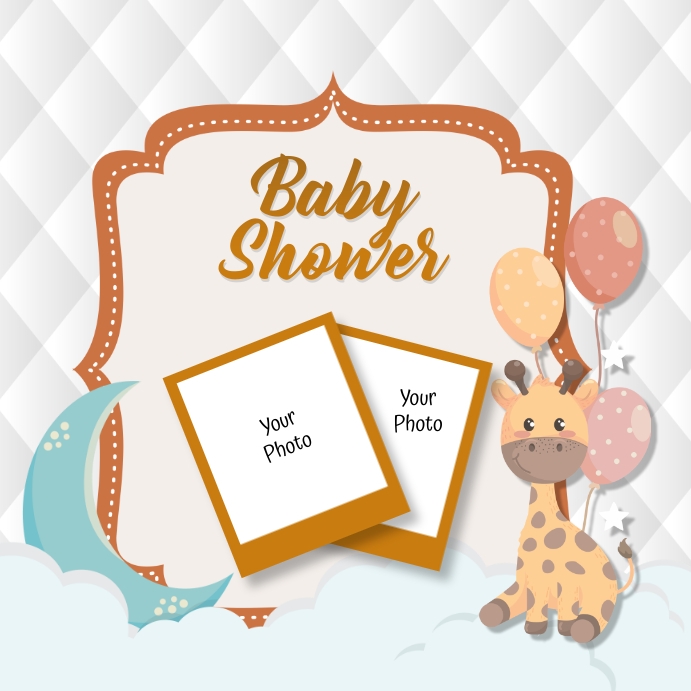 Baby Shower Template | PosterMyWall