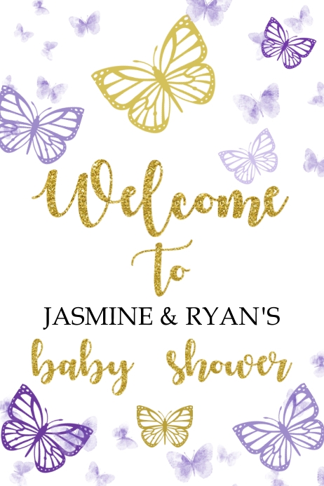 Baby Shower Poster Template | PosterMyWall
