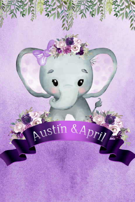 Baby Shower Poster Template | PosterMyWall