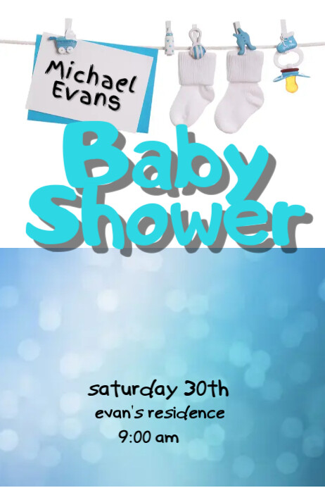 Baby shower Template | PosterMyWall