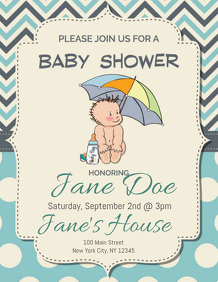 Customizable Design Templates for Baby Shower Flyer | PosterMyWall