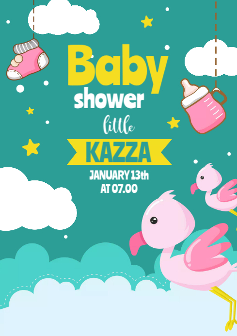 Baby Shower Template Ads | PosterMyWall