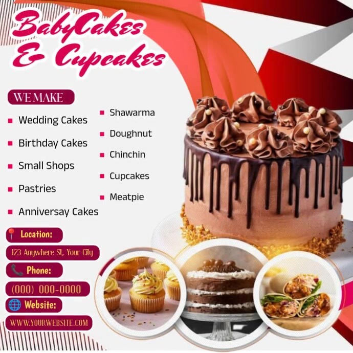 Copy of Babycakes & Cupcakes Sale | PosterMyWall