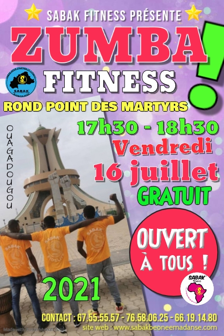 Copie de Zumba Party Poster | PosterMyWall