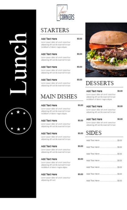 MENU | PosterMyWall
