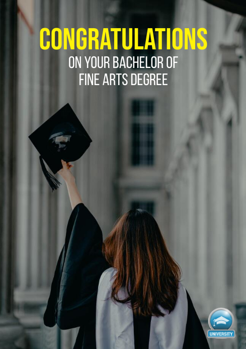 Bachelor's Degree Template | PosterMyWall