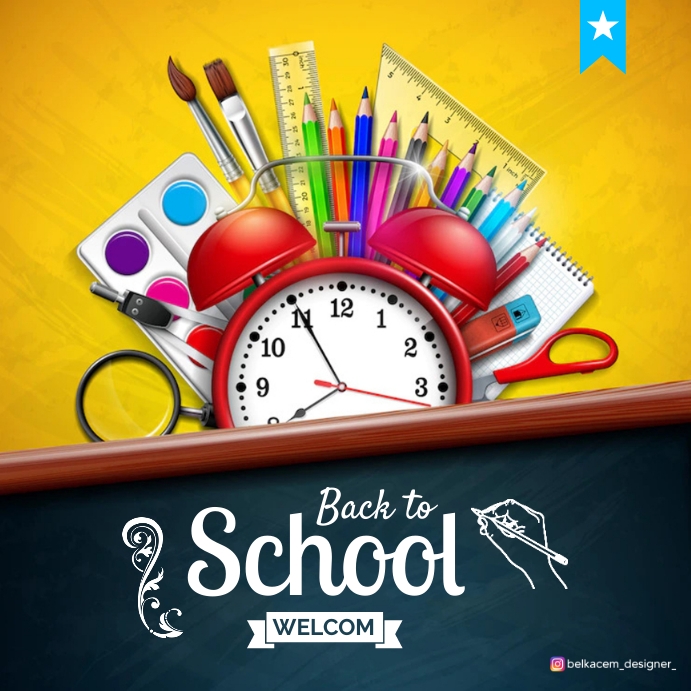 back 2 school 2022 AD Template | PosterMyWall