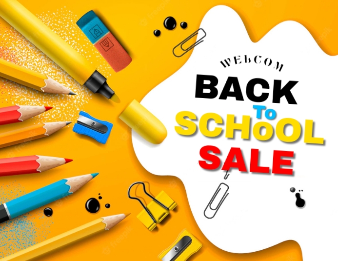 back 2 school flyer poster Template | PosterMyWall