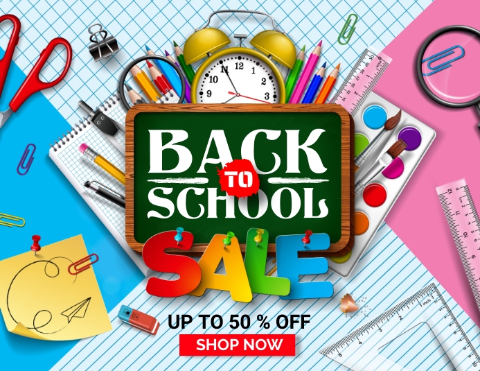 back 2 school flyer poster Template | PosterMyWall