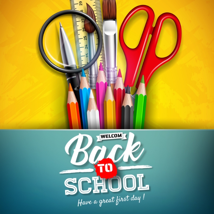 back 2 school instagram post Template | PosterMyWall