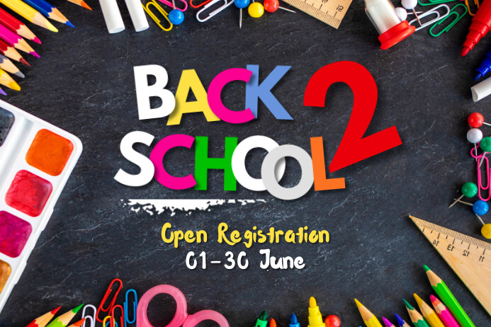 Plantilla de Back 2 School Party Event | PosterMyWall