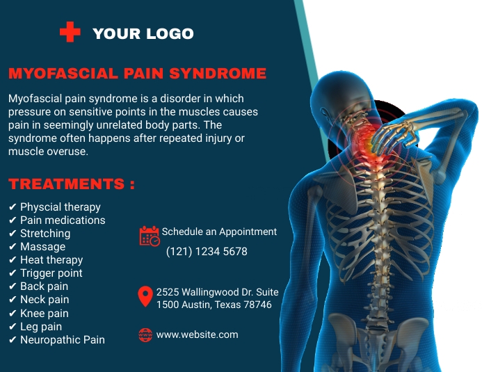 Copy of back pain | PosterMyWall