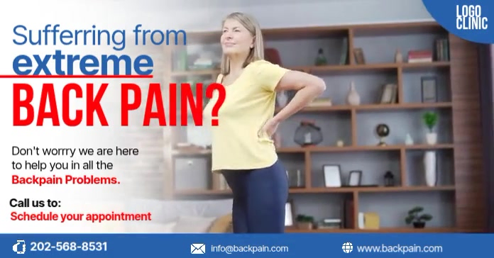 Back Pain Poster Template | PosterMyWall