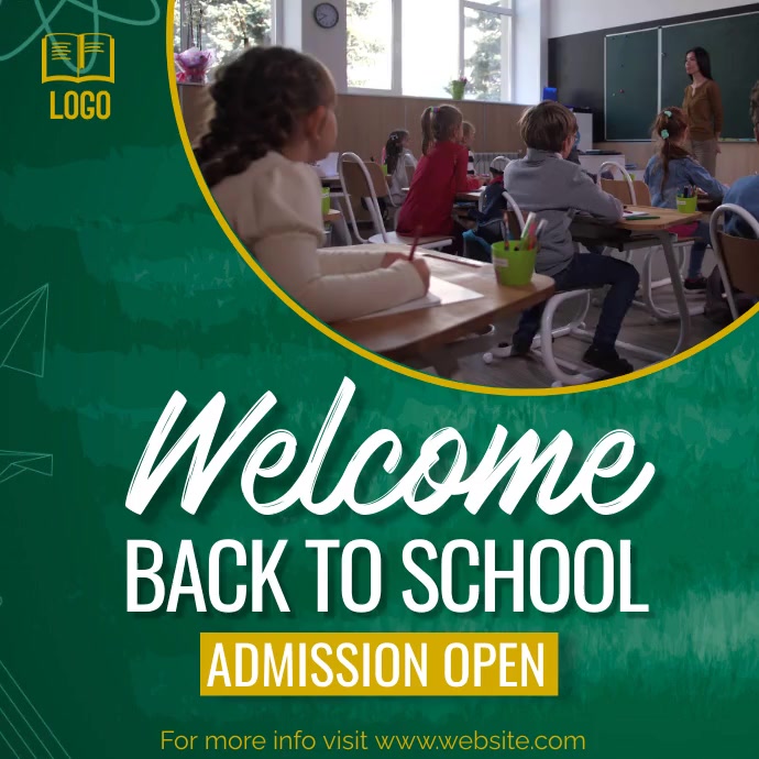 back to school, school , event Template | PosterMyWall