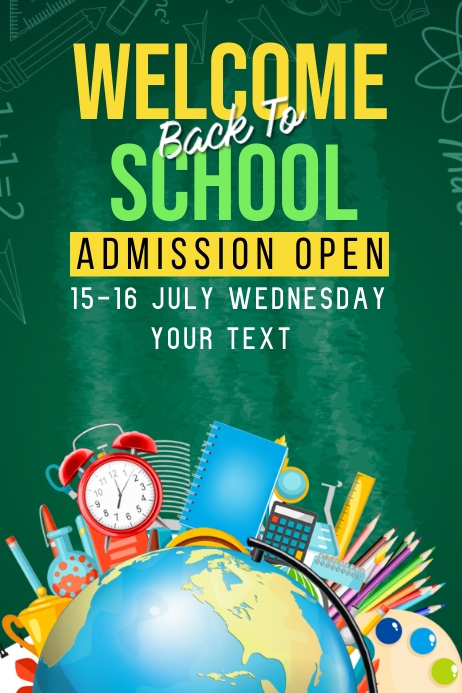 back to school, school , event Template | PosterMyWall