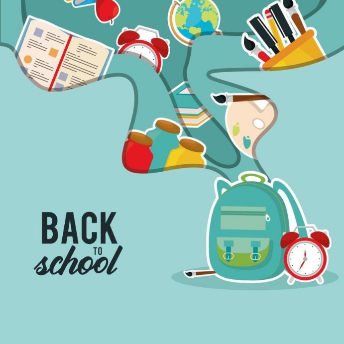 Copy of Back to School & First Day of School Poster | PosterMyWall