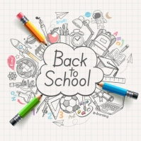 Back to School & First Day of School Poster Template | PosterMyWall