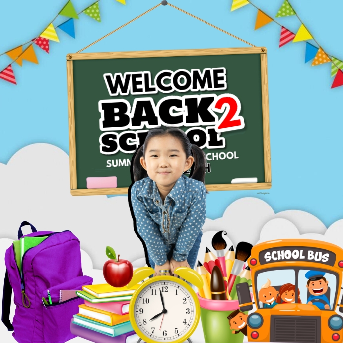 BACK TO SCHOOL .E Template | PosterMyWall