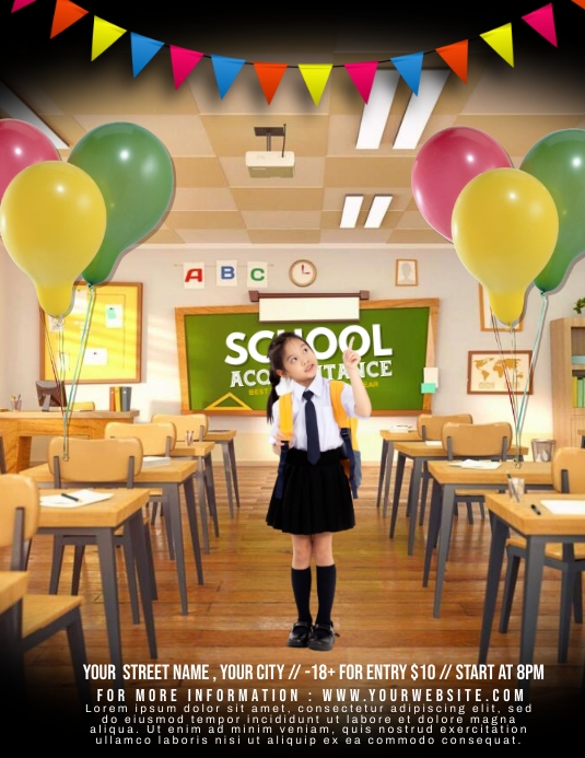 Copy of BACK TO SCHOOL .E | PosterMyWall