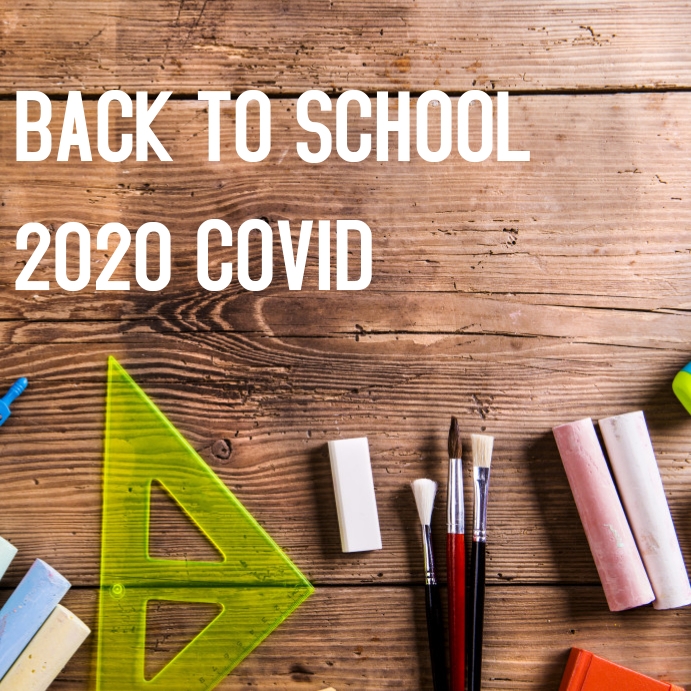 back to school 2020 covid Template | PosterMyWall