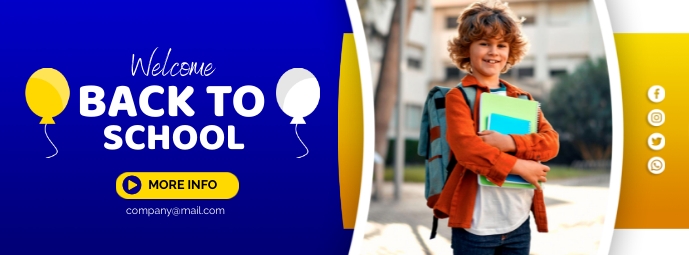 Plantilla de Back To School Ads | PosterMyWall