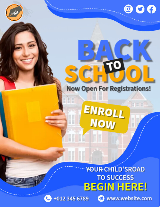 Back to School Ads Template | PosterMyWall