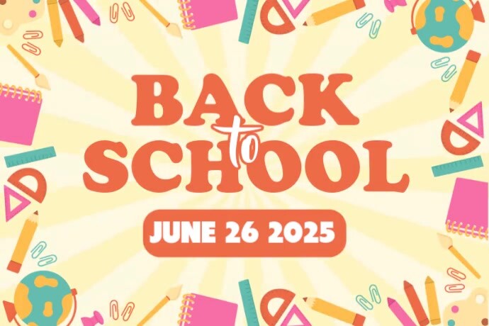 Back To School Banner Template | PosterMyWall